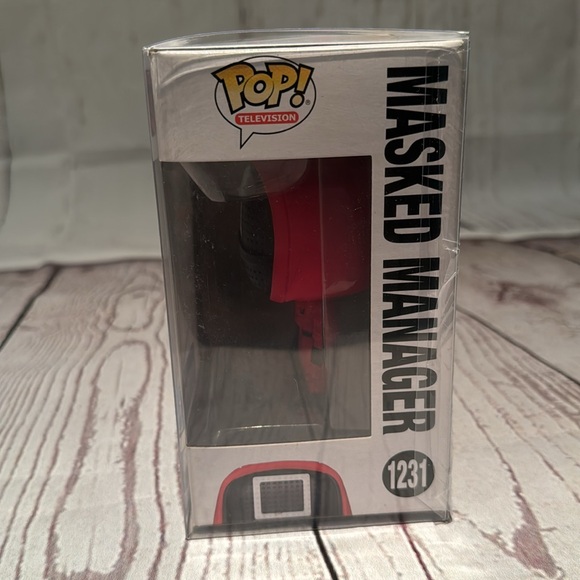 Funko | Toys | Nib Funko Pop Squid Game Season Circle Masked Manager ...